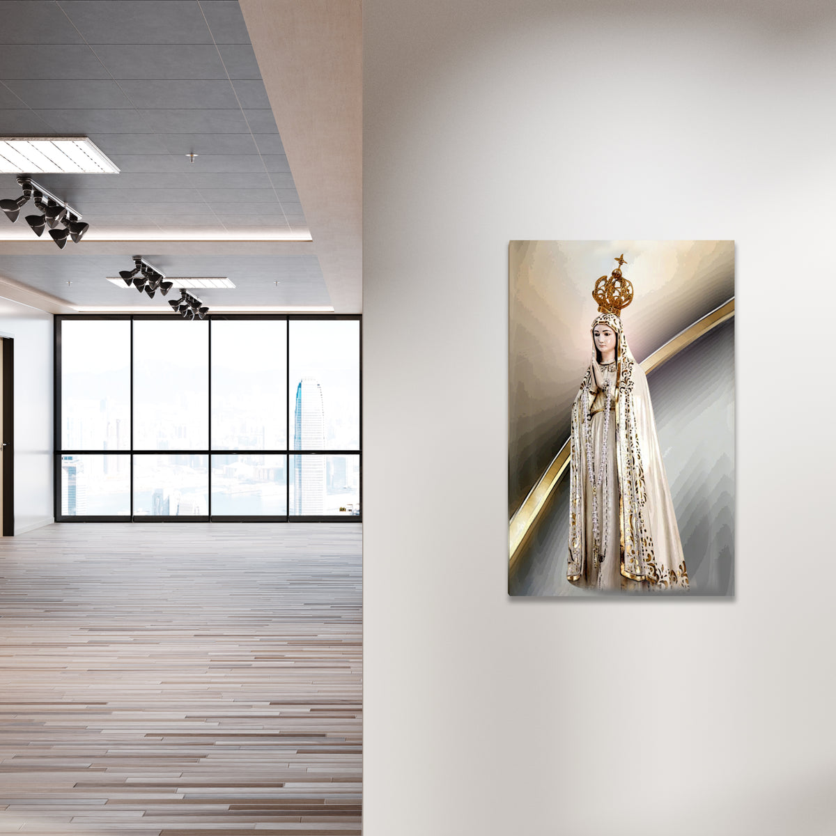 Our Lady of Fatima Canvas Wrap – ameandfon